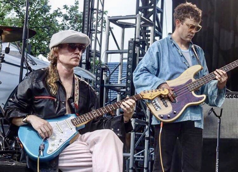 Andrew and Connan Mockasin @ Central Park Summerstage opening for ...